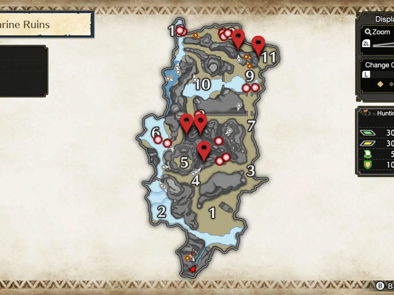 Where to find Earth Crystal, Iron Ore, Mining Outcrops in Shrine Ruins ...