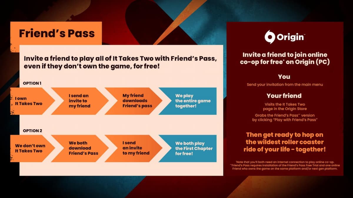 How the Friend's Pass works in It Takes Two - Gamepur