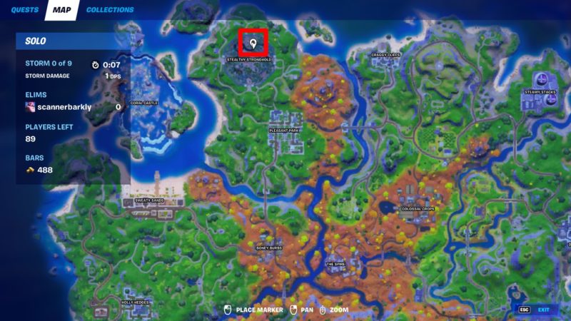 Where to catch fish at Camp Cod, Lake Canoe, or Stealthy Stronghold in ...