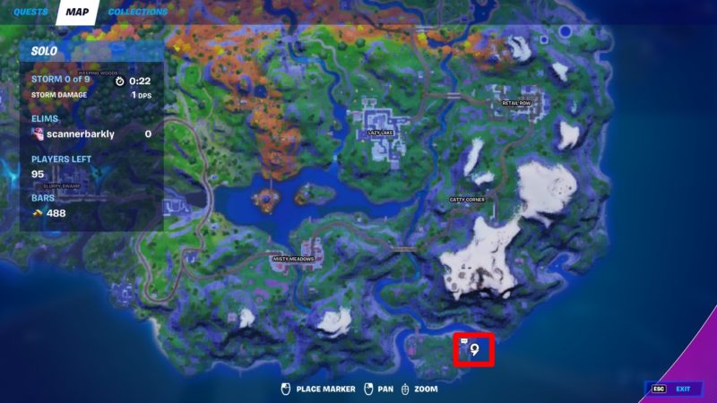 Where to catch fish at Camp Cod, Lake Canoe, or Stealthy Stronghold in ...