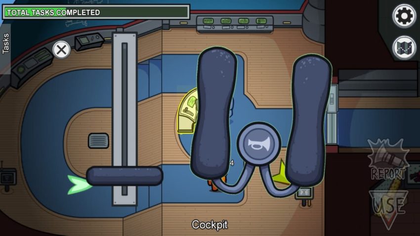 How to complete all Cockpit tasks on Airship in Among Us | Gamepur