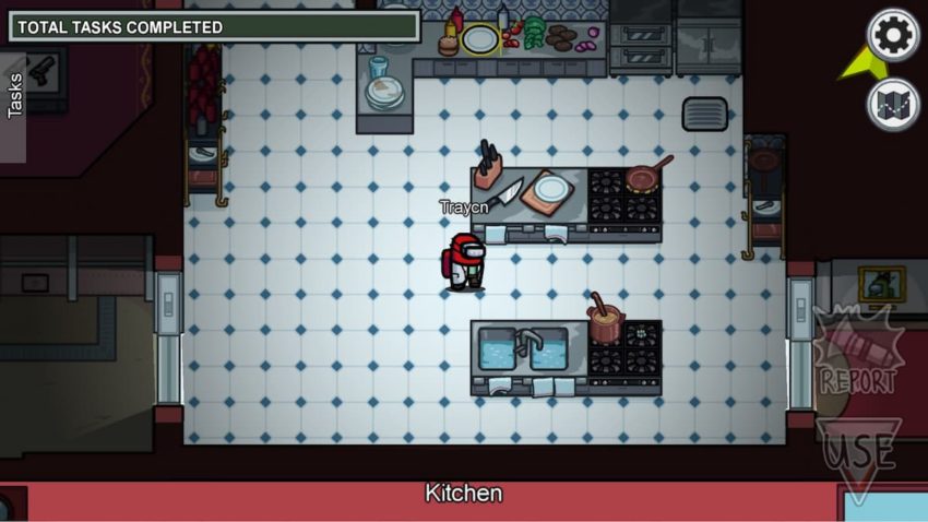 How to complete all Kitchen tasks on Airship in Among Us | Gamepur