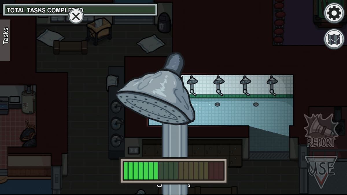 How to complete all Shower tasks on Airship in Among Us - Gamepur