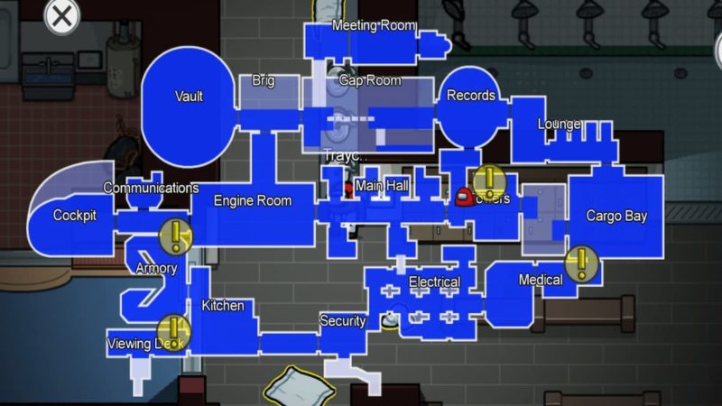 How to complete all Shower tasks on Airship in Among Us - Gamepur