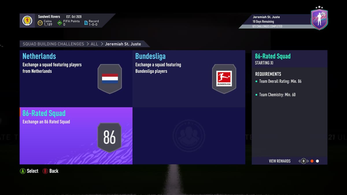 FIFA 21: How to complete FUT Birthday Jeremiah St. Juste SBC ...