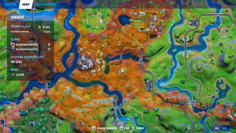 Where to talk to the Joneses in Fortnite for the Spire Challenges - all ...