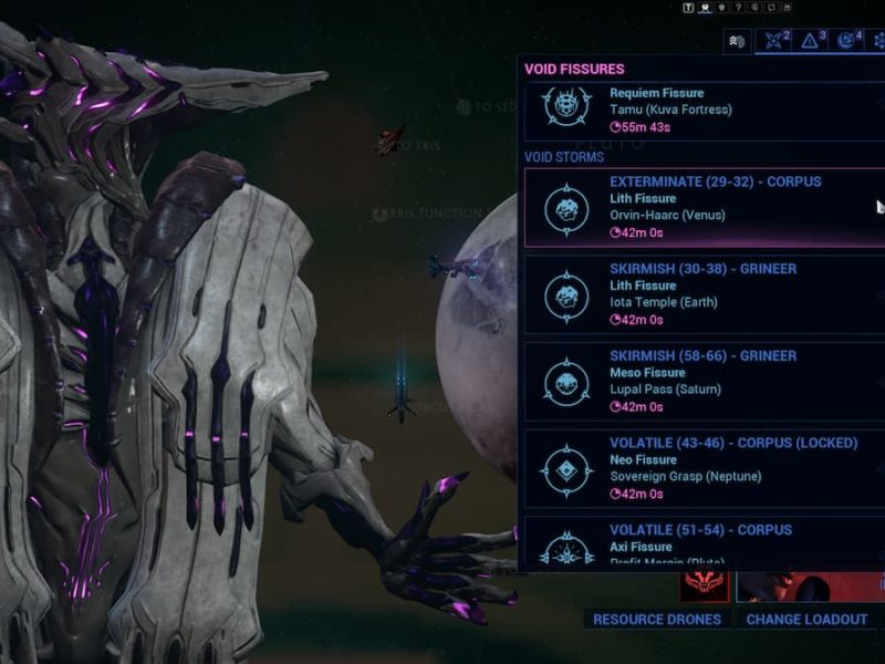 How to play Void Storm missions in Warframe - all drop tables | Gamepur