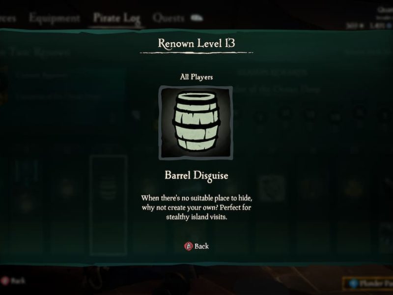 How to use the Barrel Disguise emote in Sea of Thieves | Gamepur