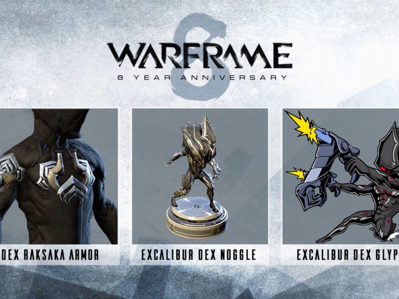 All rewards for Warframe's 8th year anniversary, and how to get them ...