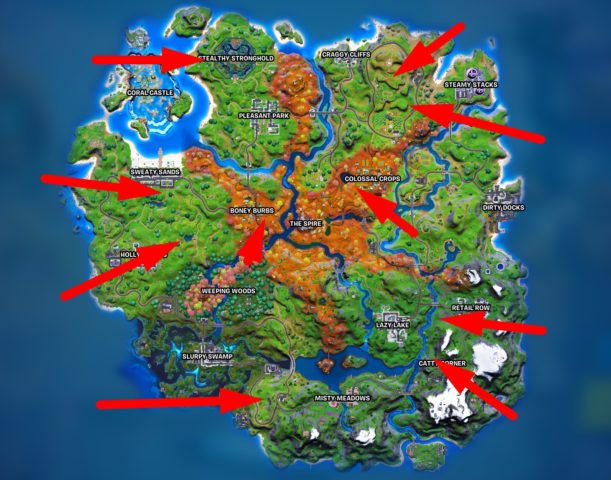 Where to hunt Raptors in Fortnite Chapter 2 Season 6 - Raptor Spawn ...
