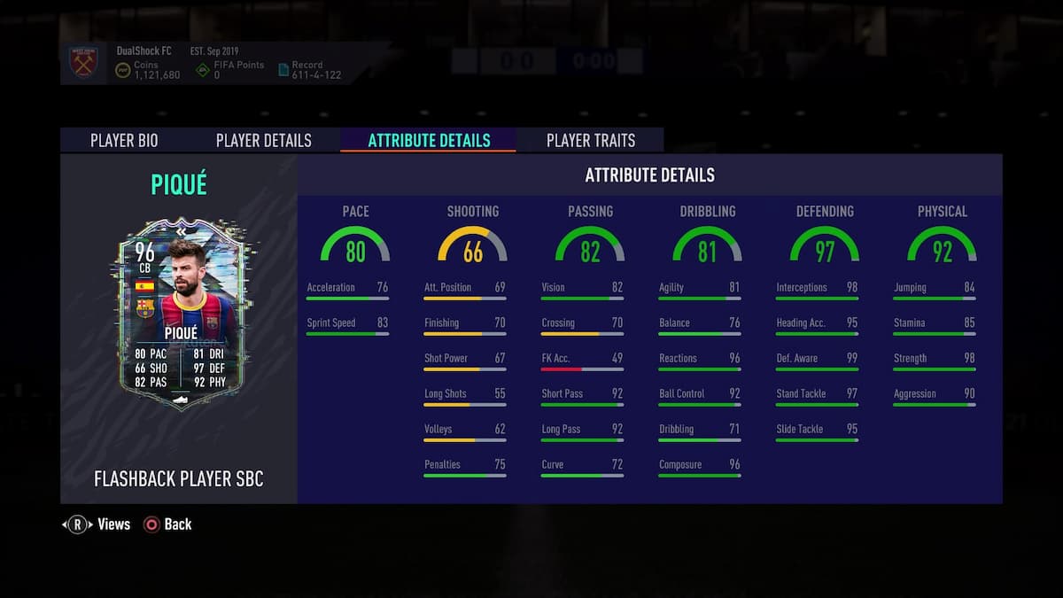 Fifa 21 How To Complete Flashback Pique Sbc Requirements And