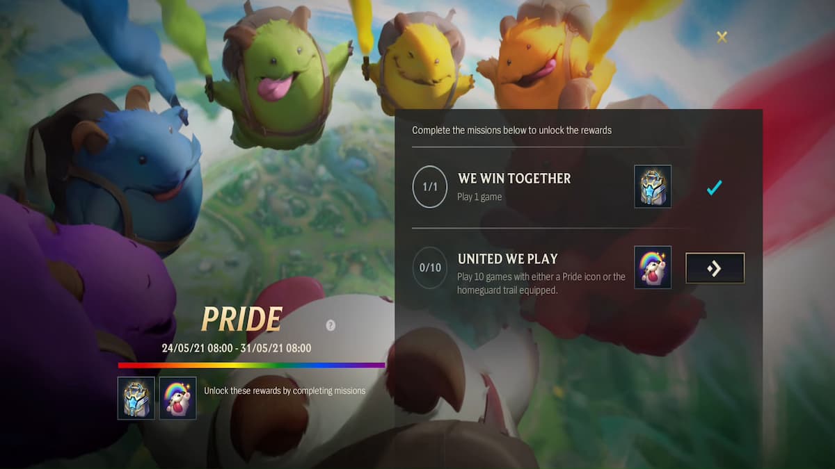 League of Legends: Wild Rift Pride event: Duration, missions, and ...
