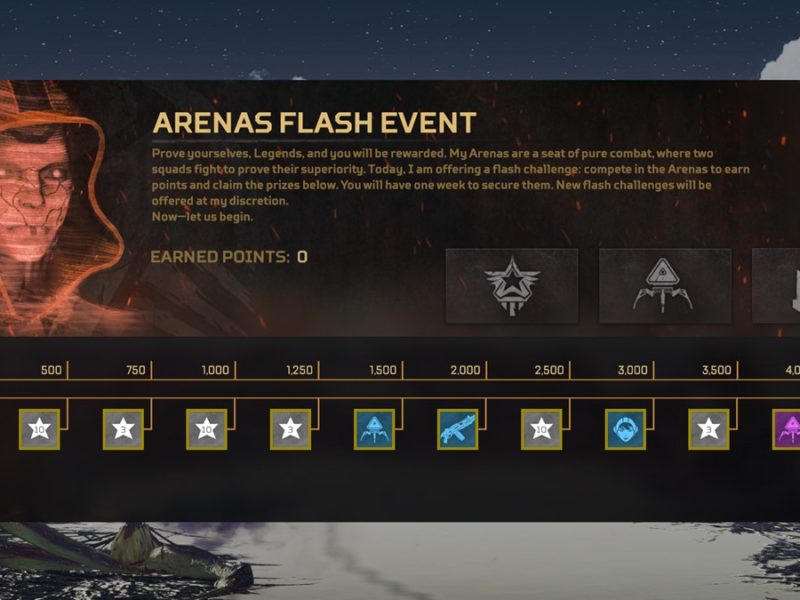 All Prize Tracker rewards for the second Arenas Flash Event in Apex ...