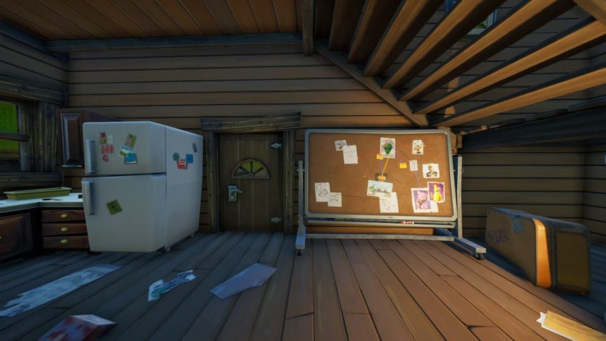 Where to interact with Bunker Jonesy's Conspiracy Board in Fortnite ...