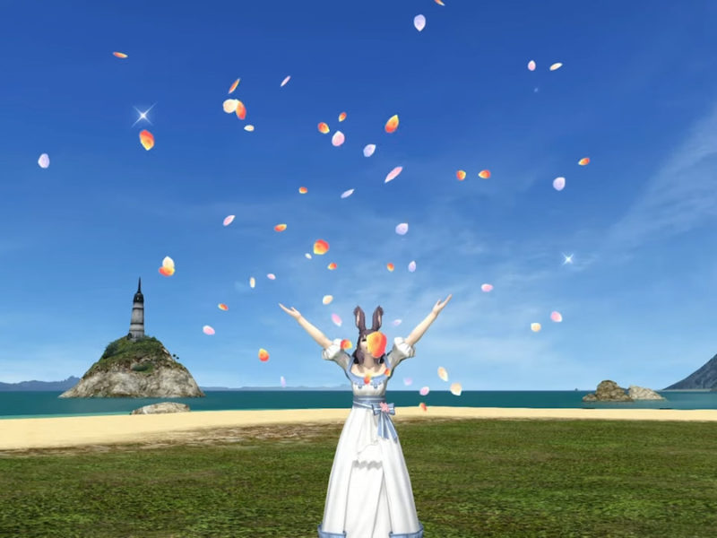 How to get the Flower Shower emote in Final Fantasy XIV | Gamepur