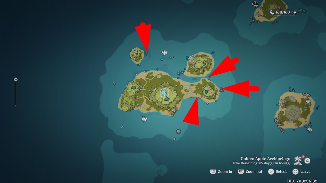 Where to farm Sea Ganoderma in Genshin Impact - Sea Ganoderma spawn ...