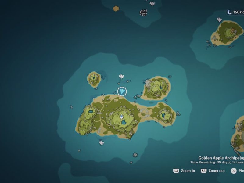 Broken Isle Mural Puzzle - water level puzzle solution - Genshin Impact | Gamepur