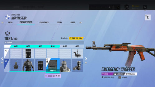 Best battle pass rewards in Rainbow Six Siege Operation North Star ...