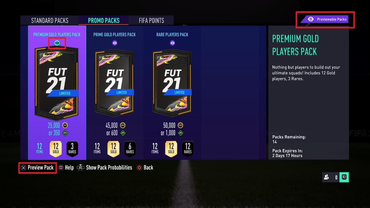 FIFA 21: How do Preview Packs work - Gamepur