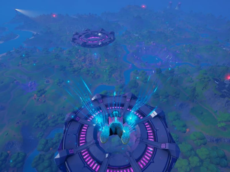 How to get abducted by the alien mothership in Fortnite Chapter 2 ...