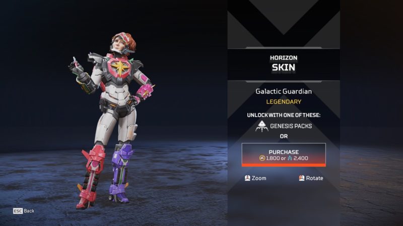 All Legend skins in the Genesis Collection Event for Apex Legends - Gamepur