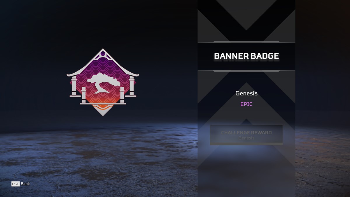 All Prize Tracker rewards for the Genesis Collection Event in Apex ...