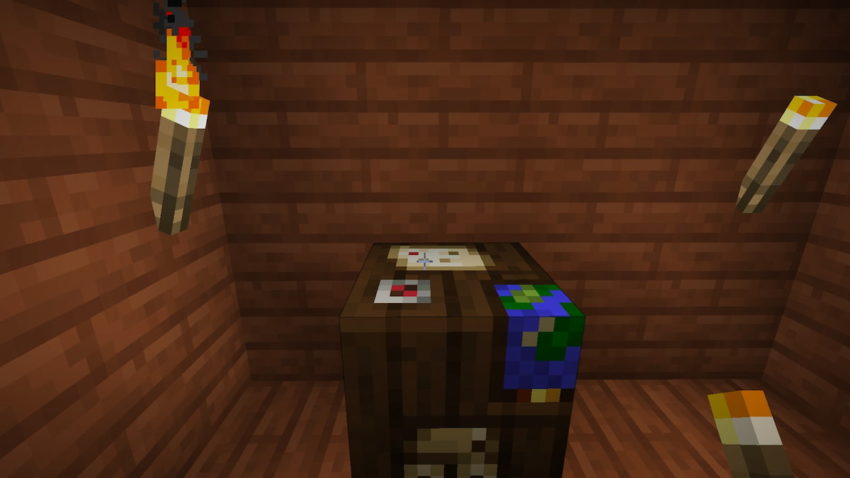 How to make and find a cartography table in Minecraft - Gamepur