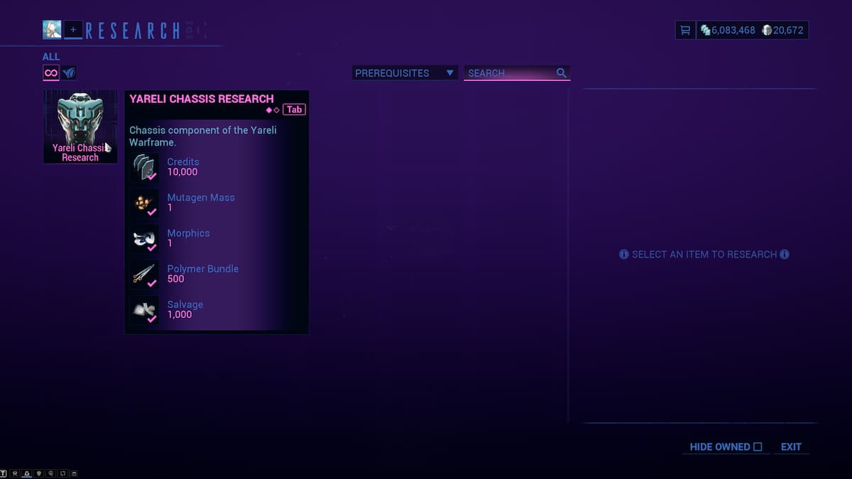 How to get Yareli in Warframe - Gamepur