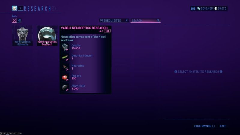 How to get Yareli in Warframe - Gamepur