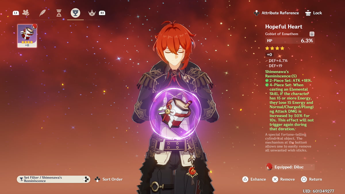 How to get the Shimenawa's Reminiscence Artifact Set in Genshin Impact ...