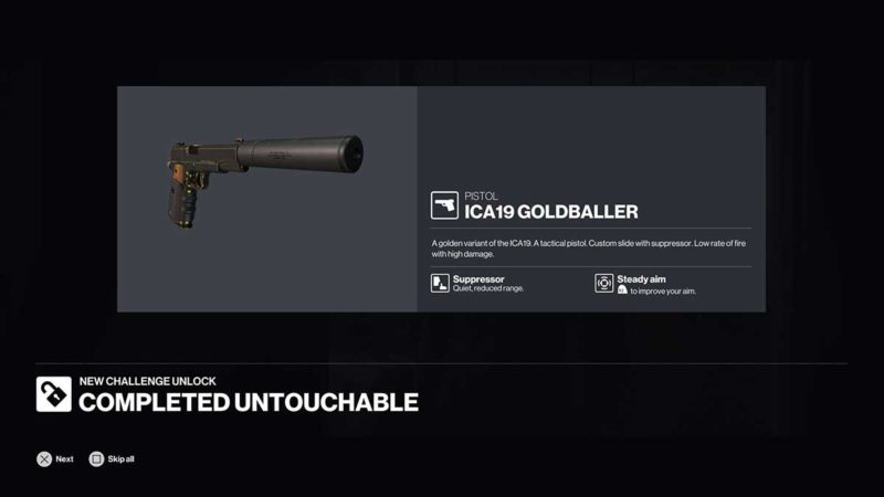 How to unlock the ICA 19 Goldballer in Hitman 3 - Gamepur