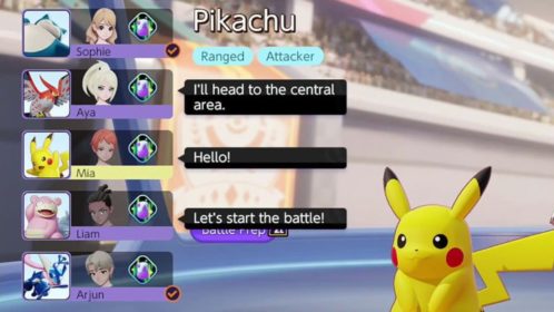How to chat in Pokemon Unite - Gamepur