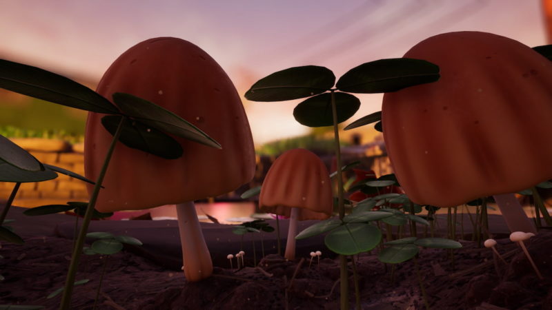 Where to find large mushrooms and get mushroom chunks in Grounded - Gamepur
