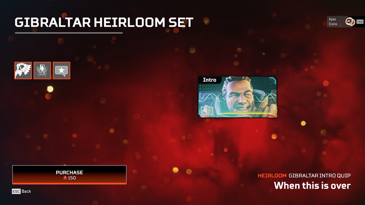 Every Heirloom cosmetic in Apex Legends - Gamepur