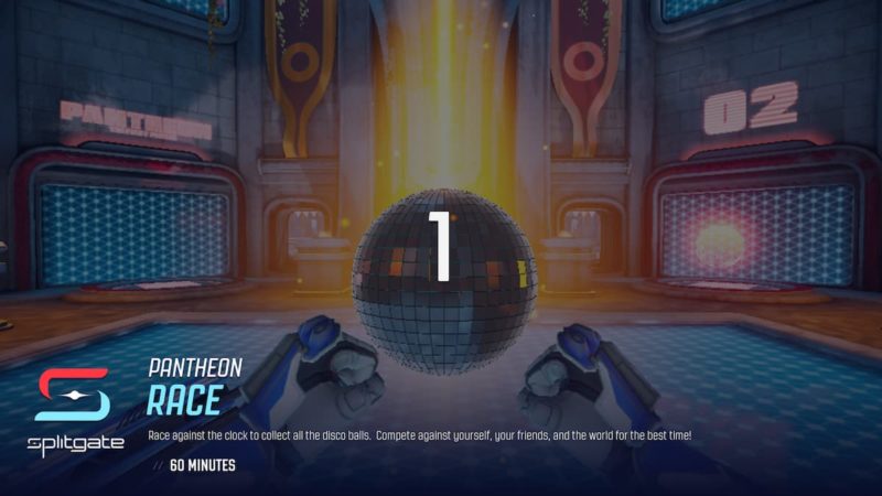 How to start the Pantheon Race in Splitgate - Gamepur