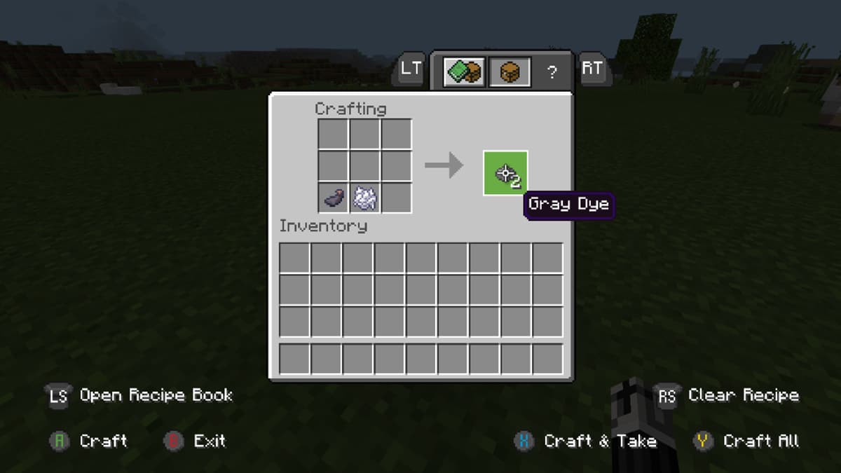 How to make Gray Dye in Minecraft - Gamepur
