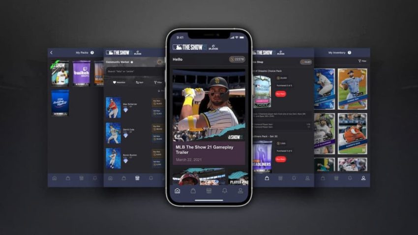MLB The Show 21 companion app - How to download it, buy players, packs ...