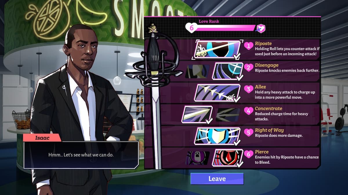 All Love Rank weapon upgrades in Boyfriend Dungeon - Gamepur