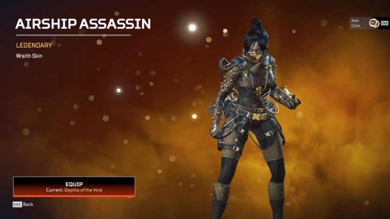 The rarest Wraith skins in Apex Legends - Gamepur