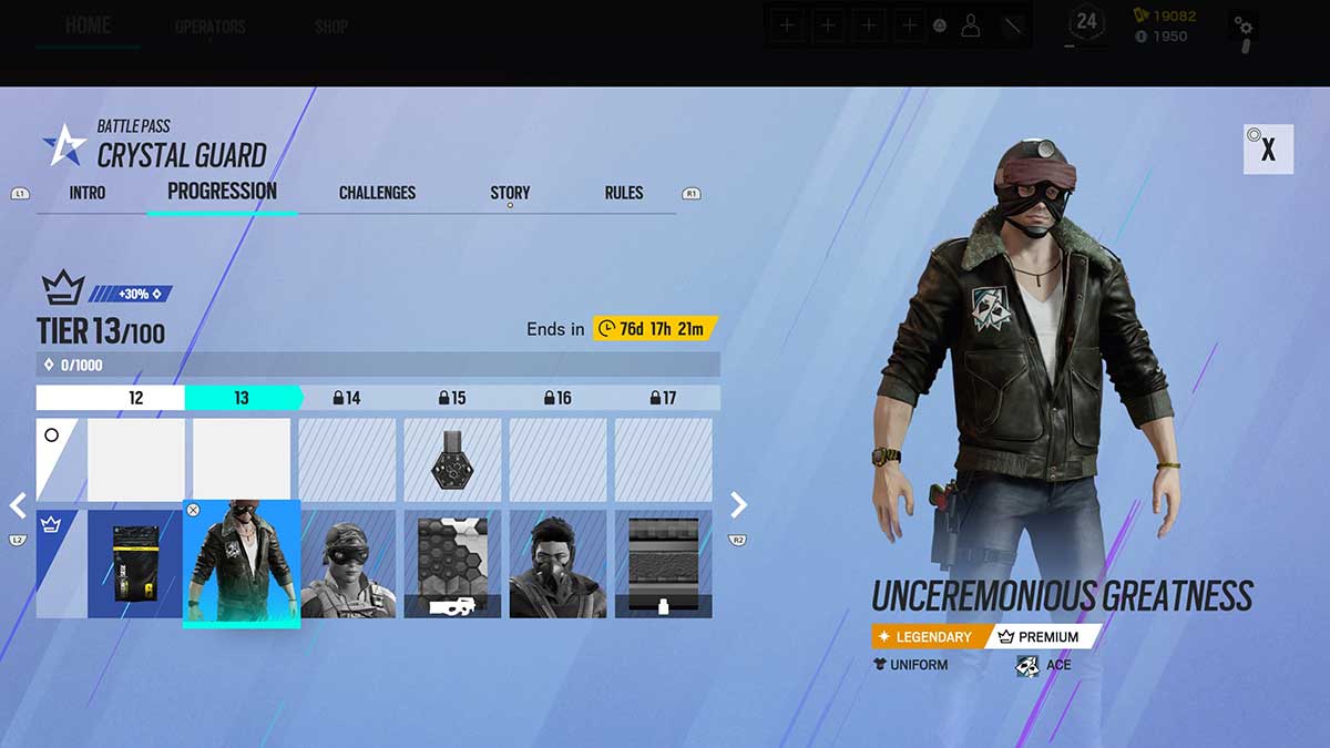 Best battle pass rewards in Rainbow Six Siege Operation Crystal Guard ...