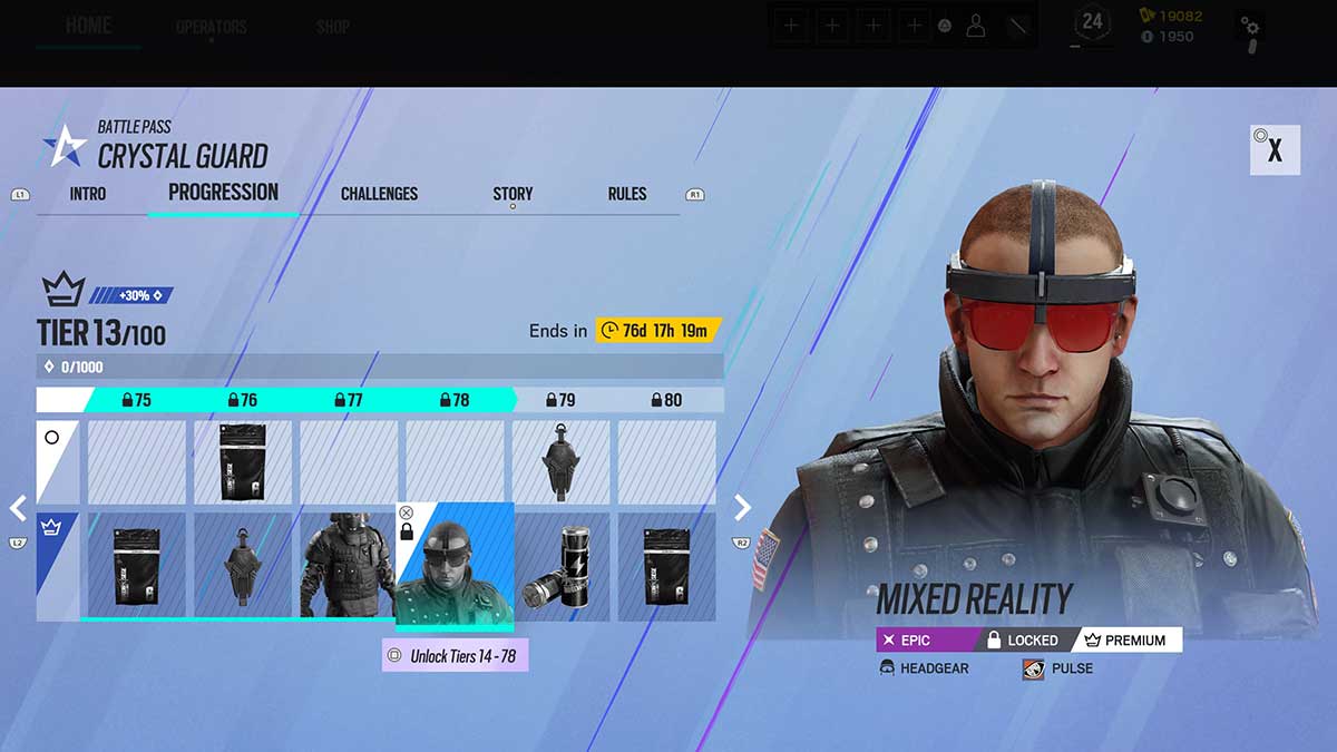 Best battle pass rewards in Rainbow Six Siege Operation Crystal Guard ...