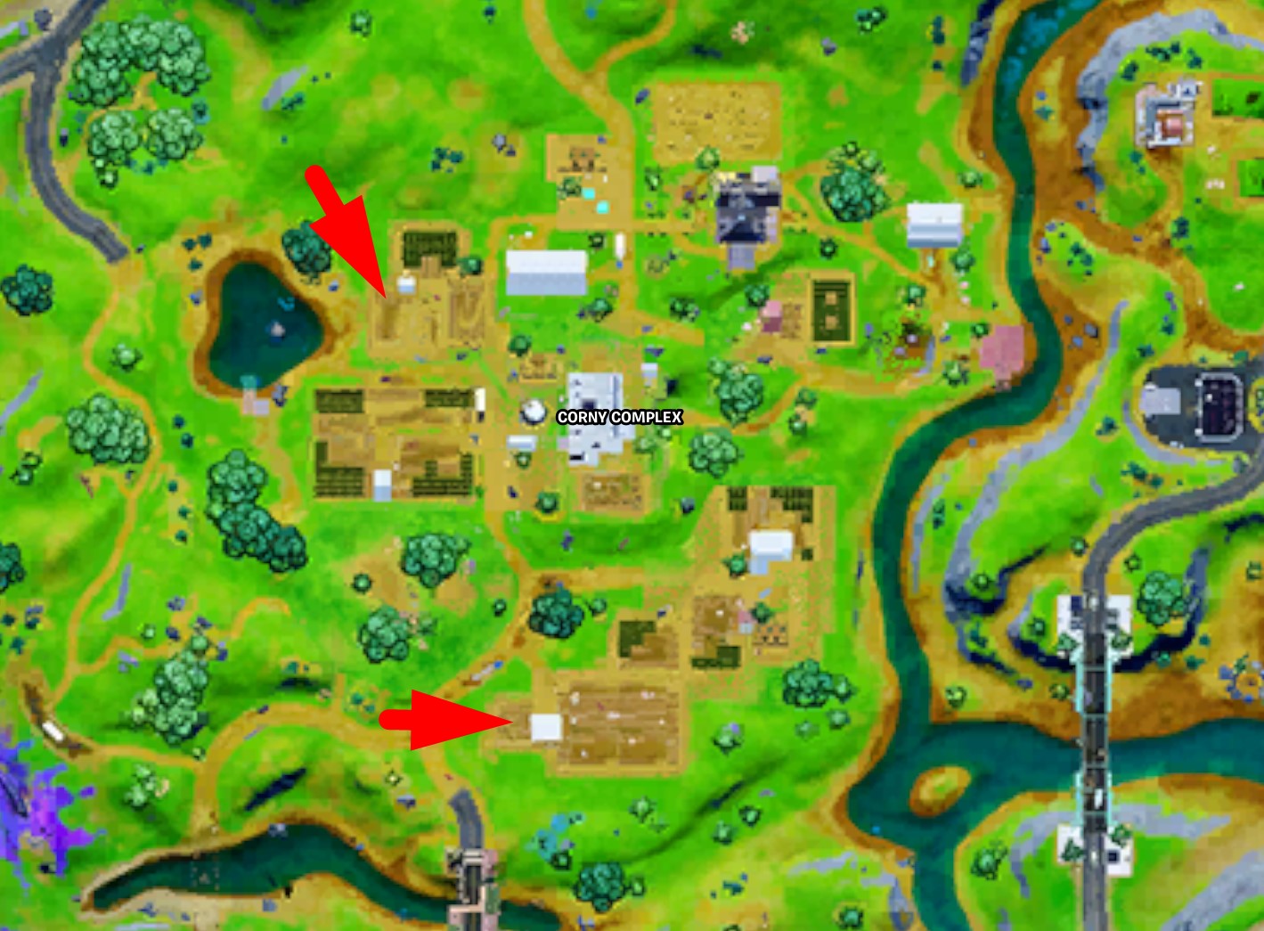 Where to collect foraged items at Corny Complex in Fortnite - Gamepur