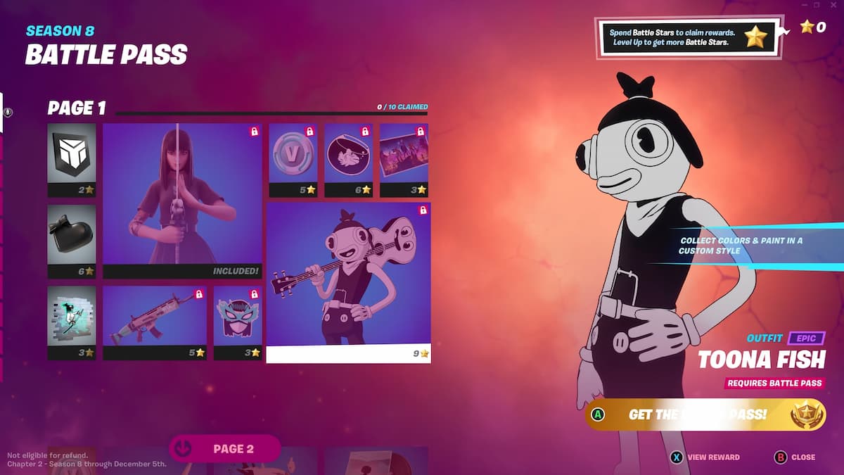 All skins from the Fortnite Chapter 2 Season 8 Battle Pass - Gamepur