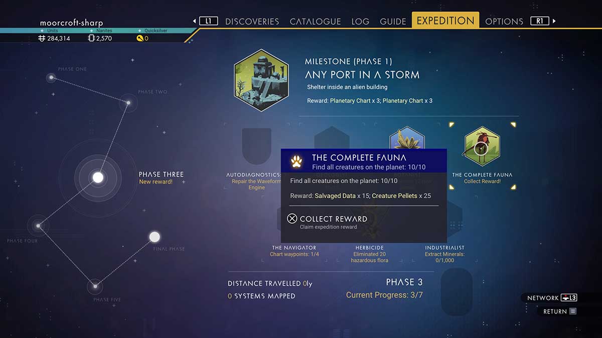 How to complete The Complete Fauna in No Man’s Sky Expedition Three ...