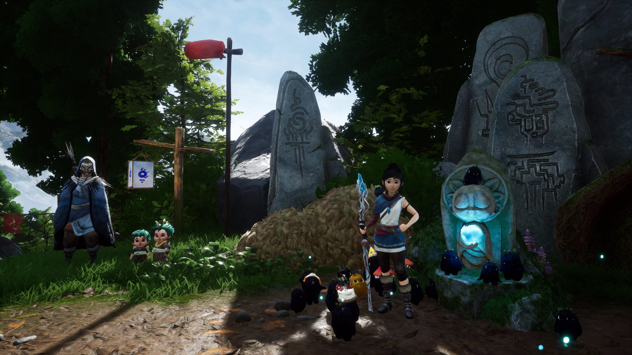 All Rusu Mountain Flower Shrine locations in Kena: Bridge of Spirits ...