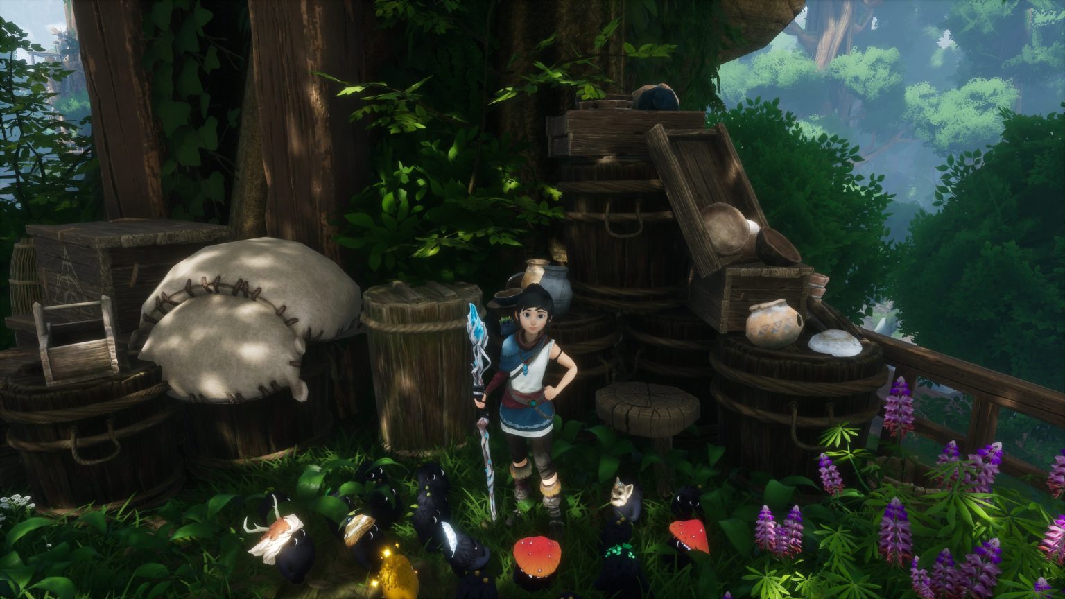 All Spirit Mail locations in the Forgotten Forest in Kena: Bridge of ...