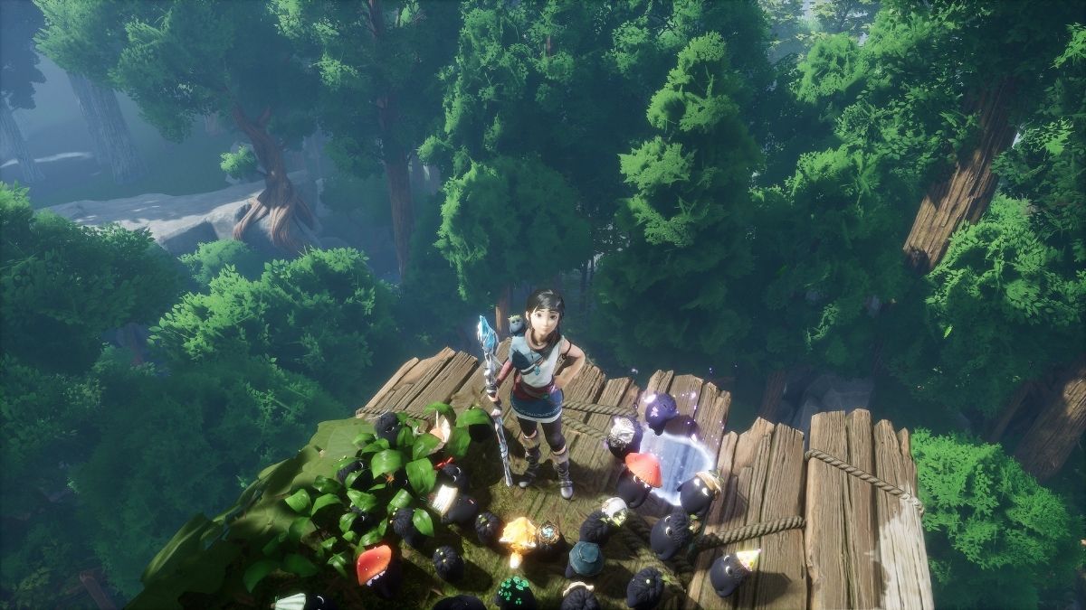 All Rot Spirit locations in the Forgotten Forest in Kena: Bridge of ...