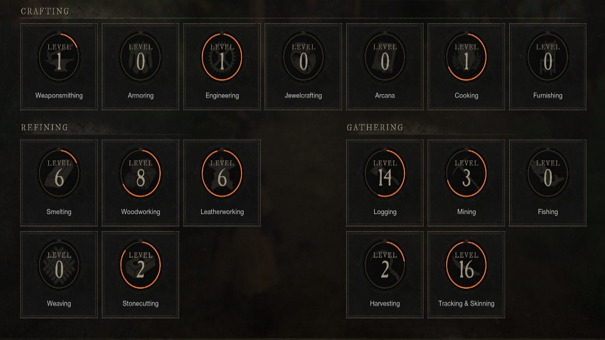 Best ways to level up every trade skill in New World - Gamepur