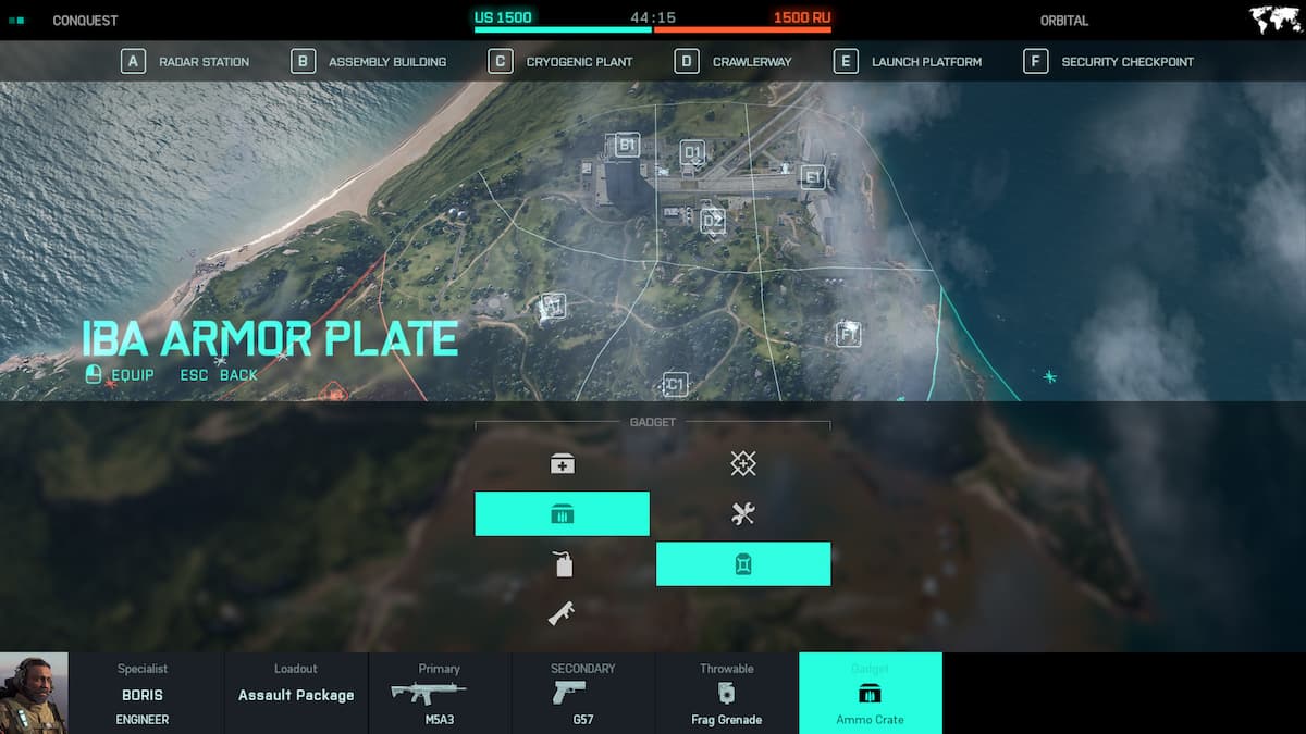 How to get and use IBA Armor Plate in Battlefield 2042 - Gamepur