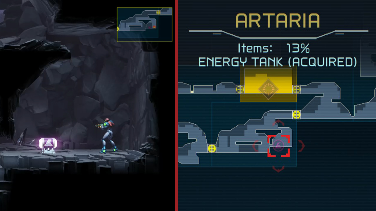 All Artaria Energy Tank locations in Metroid Dread - Gamepur